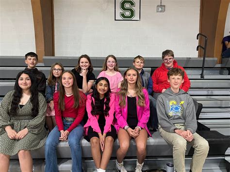 Usd 220 Ashland School District Front Row Leslie Garcia Mika Waggoner Yannely Blas Jordyn