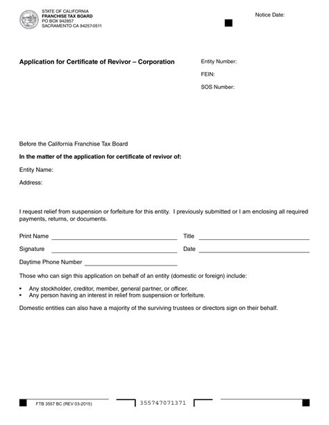 Form Ftb3557 Bc Fill Out Sign Online And Download Fillable Pdf