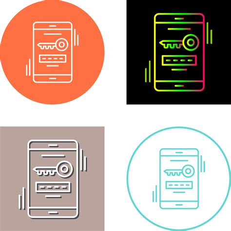 One Time Password Icon Design 45426840 Vector Art At Vecteezy