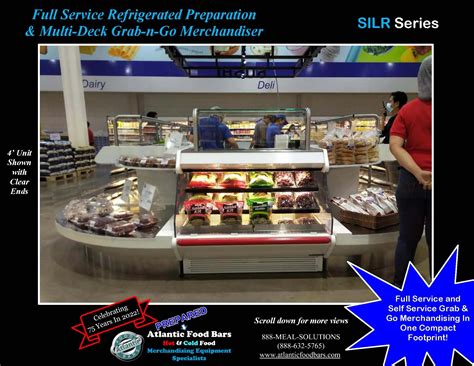 Refrigerated Sandwich Salad Sushi Full Service Prep Grab And Go Base