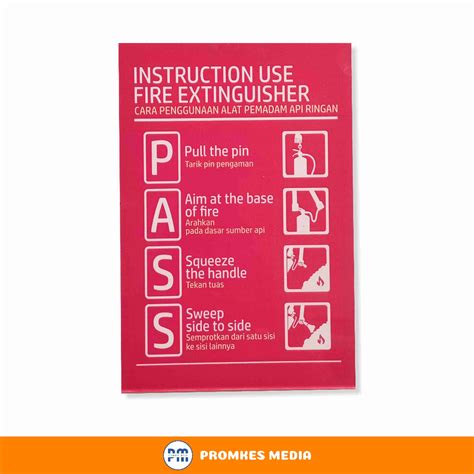Jual Akrilik Apar K3 Akrilik Apar Tehnik Pass Safety Sign Shopee