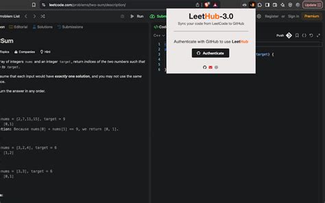 Leethub 30 Auto Sync Leetcode Solutions To Github