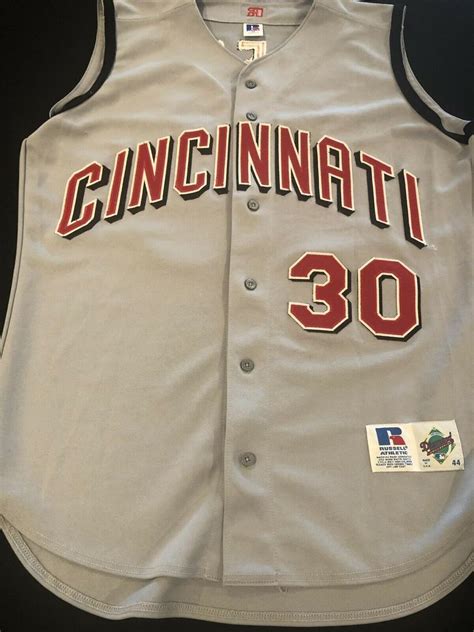Ken Griffey Jr Signed Authentic Jersey Cincinnati Reds Jersey Psa Dna