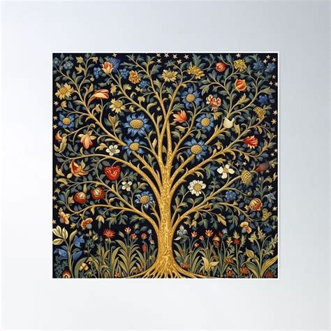 William Morris Tree Of Time William Morriss Floral Masterpiece