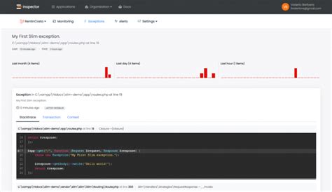 Traffic Monitoring For Slim Framework