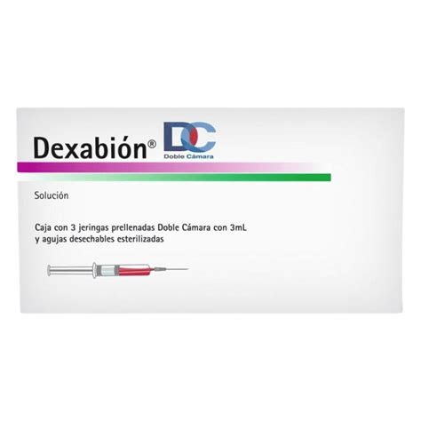Dexabión Dc Solución 3 Jeringas Prellenadas Con 3 Ml Bodega Aurrera