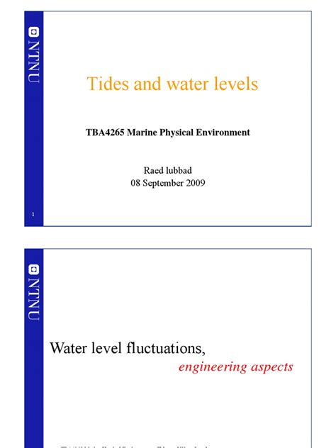 Tides And Currents Pdf Tide Sea Level