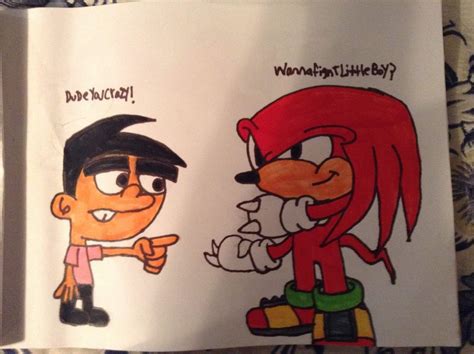 Timmy Vs Classic Knuckles By Bigsmash On Deviantart