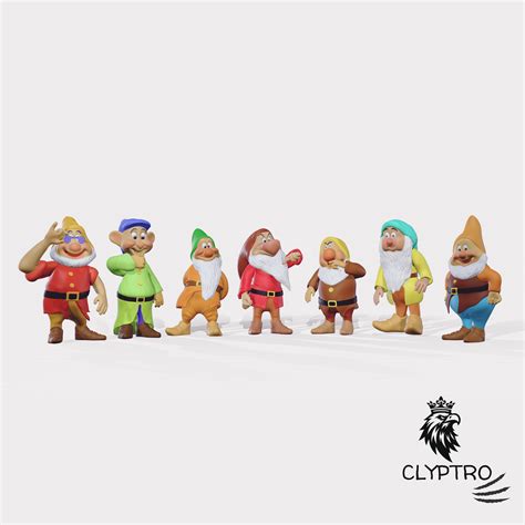 Файл Stl Sleepy The Dwarf Fan Art Of Seven Dwarfs Multi Parts 😪