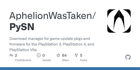 Github Aphelionwastakenpysn Download Manager For Game Update Pkgs