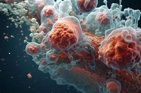 Premium Ai Image Microbe