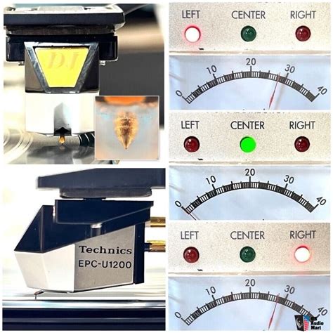 Technics Epc U1200 Dj Cartridge Pair Technics Headshells Red Stokyo