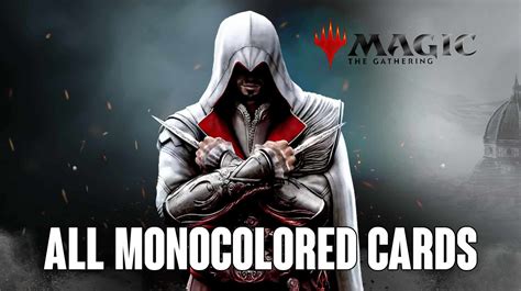 Mtg Assassins Creed Monoclored Cards Revealed