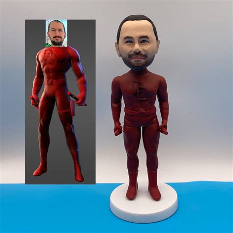 Personalized Hero Bobbleheads Custom Superhero Bobblehead Etsy