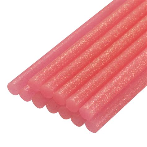 Uxcell Mini Hot Glue Sticks For Glue Gun 027 Inch X 8 Inch Glitter