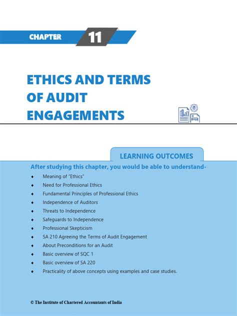 Ethics And Terms Of Audit Engtchpt11 Audit Pdf Audit