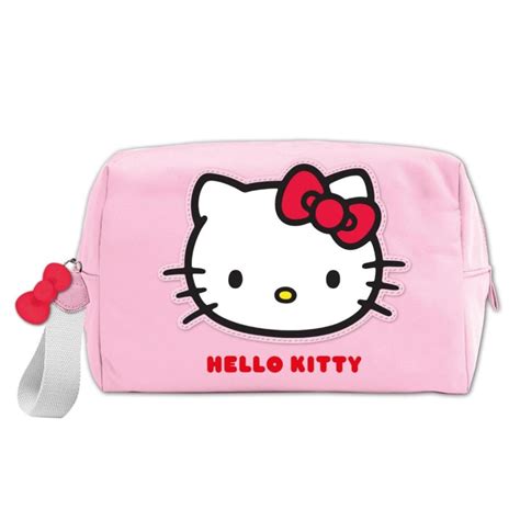 Hello Kitty Pink Travel Bag Brick Wash Bag