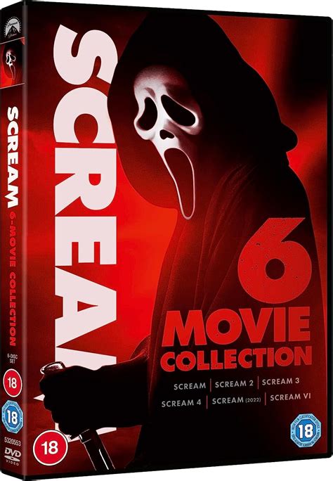 Scream 1 6 Movie Complete Collection Dvd Part 1 2 3 4 5 6 Film Preorder