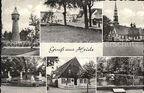 Ak Ansichtskarte Heide Dithmarschen Hallenschwimmbad Riesewohld Heide Dithmarschen Nr Kp57155