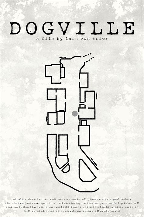 Dogville Minimalist Movie Poster