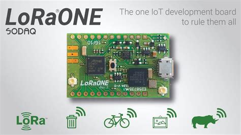 Loraone The Lora® Iot Development Board By Sodaq — Kickstarter Development Board Iot