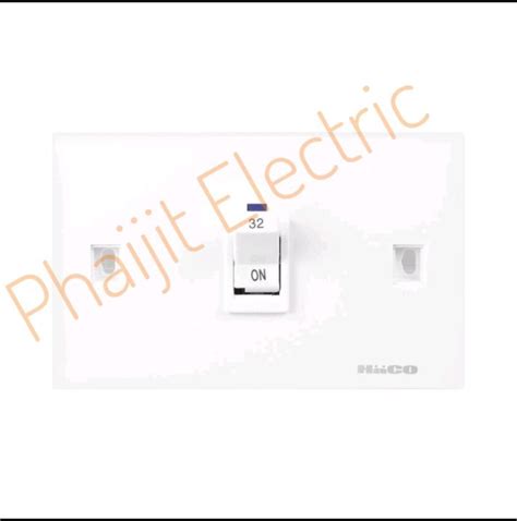 Automatic Breaker With Blue Led Haco Ws232l 32a 230vac Ic 25