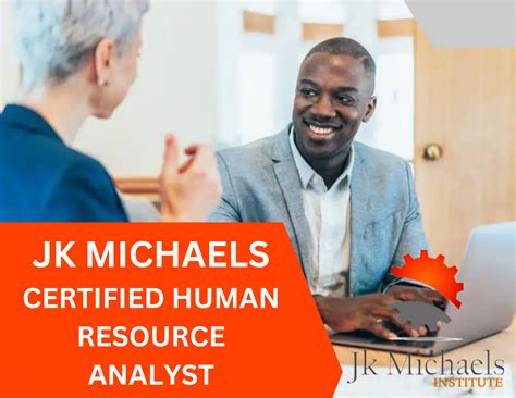 Certified Human Resource Analyst Jk Michaels Institute