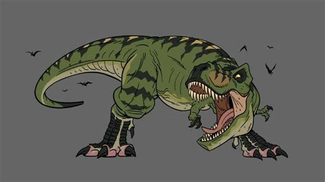 Jurassic Park Primal Rexy By Theblazinggecko On Deviantart Artofit