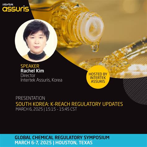 Intertek Assuris On Linkedin Chemicalregulations Globalsymposium