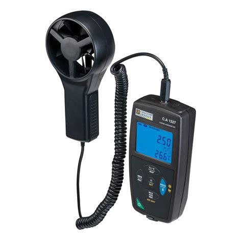 Chauvin Arnoux Thermo Anemometer Ca 1227 Rey Lenferna