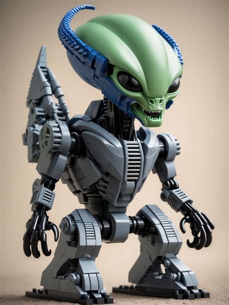 Premium Free Ai Images Alien Lego Concept