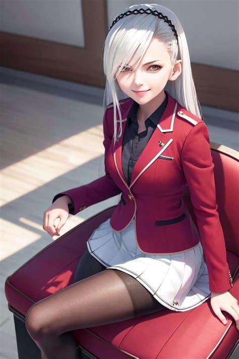 Fuka Kiryuin 实教 鬼龙院枫花 きりゅういんふうか Classroom Of The Elite White