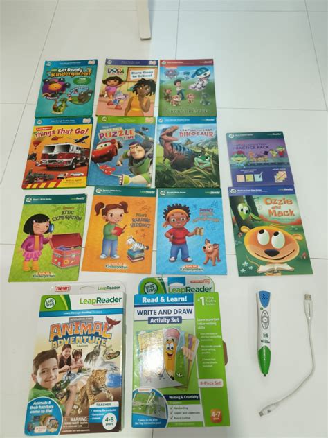 Leapfrog Leapreader Leap Reader Set Hobbies And Toys Books And Magazines