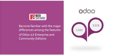 Compare Matrix For The Features Of Odoo Enterprise Vs Community Editions