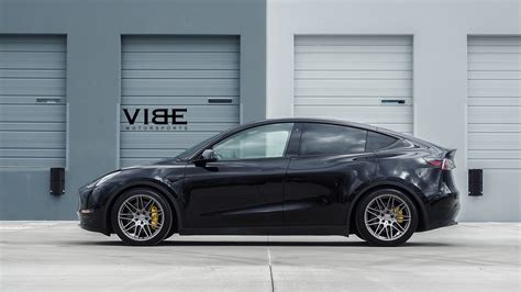 Tesla Model Y Vf9 Gloss Gunmetal Velgen Wheels Uk