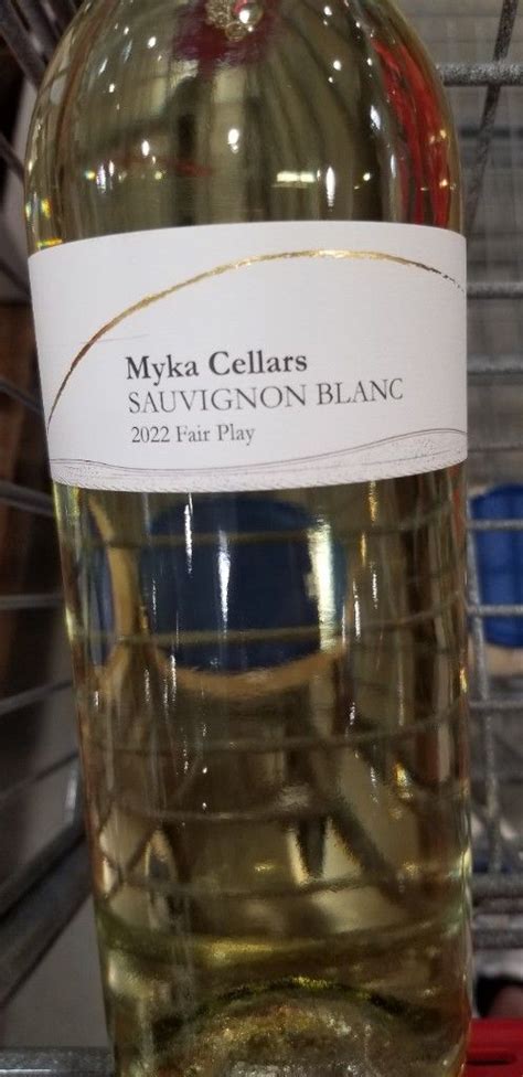 2022 Myka Cellars Sauvignon Blanc Usa California Sierra Foothills