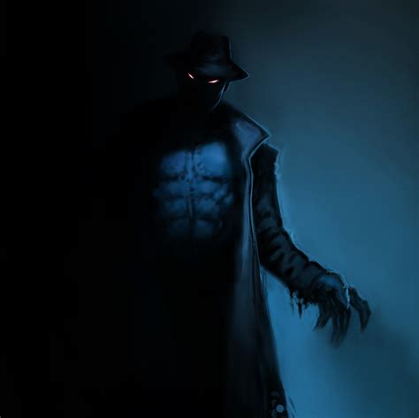Shadow People Hat Man