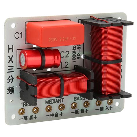 Speaker Frequency Divider Module Treble Bass Hifi 3 Way Audio Crossover