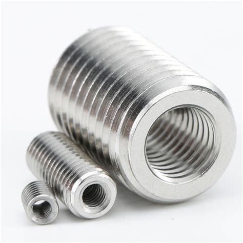 M2 M5 303 Stainless Steel Thread Adapter Threaded Inserts Screw Reducer Adapter Ebay