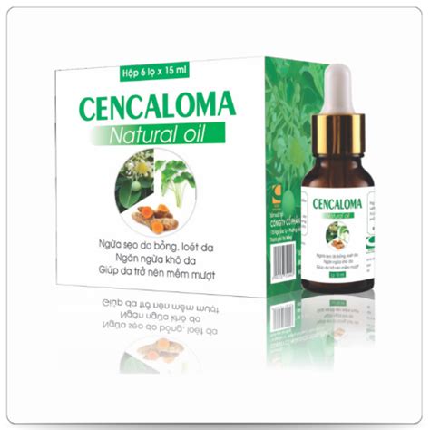 Cencaloma Hỗ Trợ Ngăn Ngừa Sẹo Do Bỏng Loét Da Lọ15ml Green Healthy And Beauty