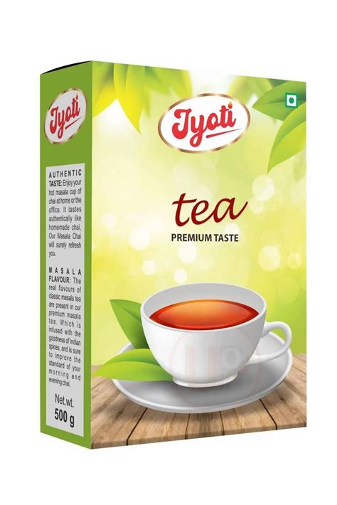 Duplex Board Rectangle Tea Packaging Box 250 Grams At Rs 180box In