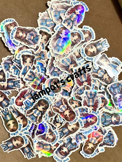 Blooms Bini Land🌸 Bini Chibi Sticker 🥰