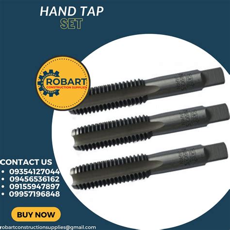 Hand Tap Set Commercial And Industrial Construction Tools And Equipment