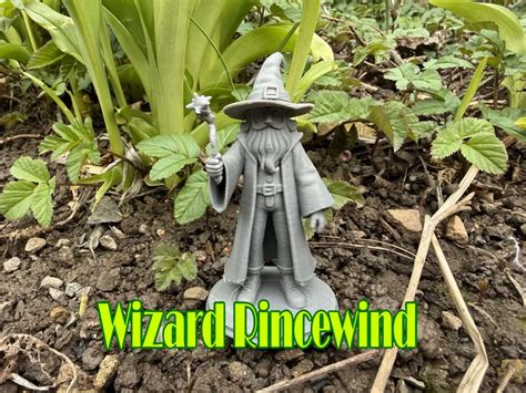 Discworld Wizard Rincewind Free 3d Print Model Makerworld
