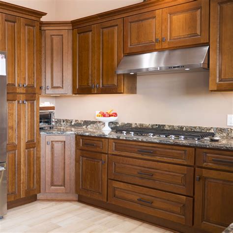 Cinnamon Cherry Kitchen Cabinets Anipinan Kitchen