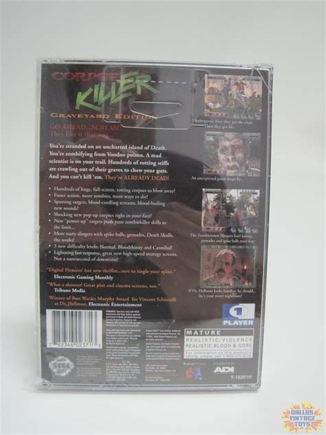 1994 Sega Saturn Corpse Killer Graveyard Edition Sealed