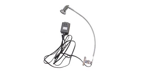 Retractable Banner Stands Silver Clamp Light 35 W