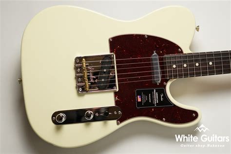 Fender American Professional Ii Telecaster Olympic White White