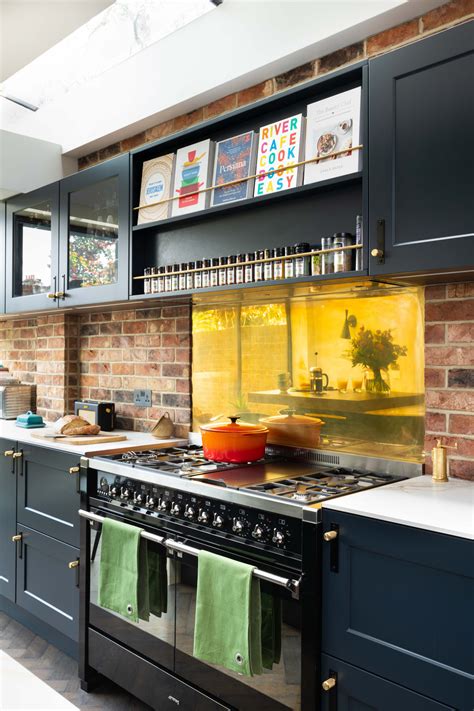 18 Brass Backsplash Glamorous And Refined Gold Design