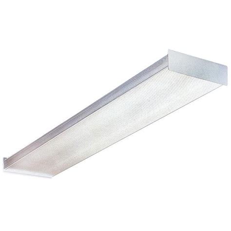 Lithonia Lighting 4ft White Fluorescent Wrap Around Light Sb232120gesb